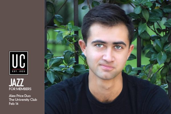 Alex Price performing at The University Club – HAPCO Music Foundation